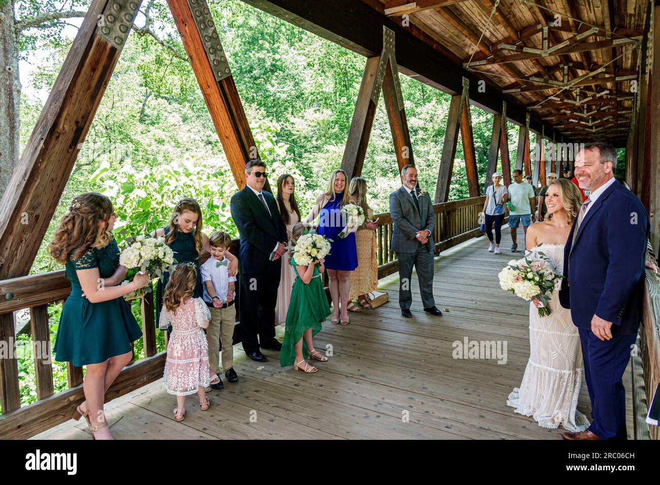 Roswell Atlanta Georgia,Vickery Creek Old Mill Park,covered bridge ...