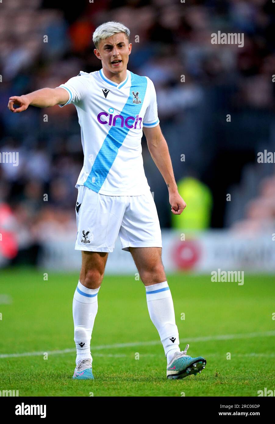 Crystal Palace's Jack Campbell Wells-Morrison during a friendly match ...