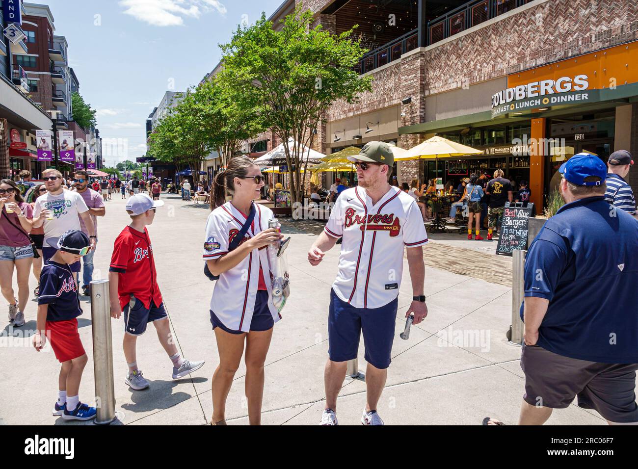 Atlanta Georgia,The Battery Atlanta Truist Park stadium,mixed use ...