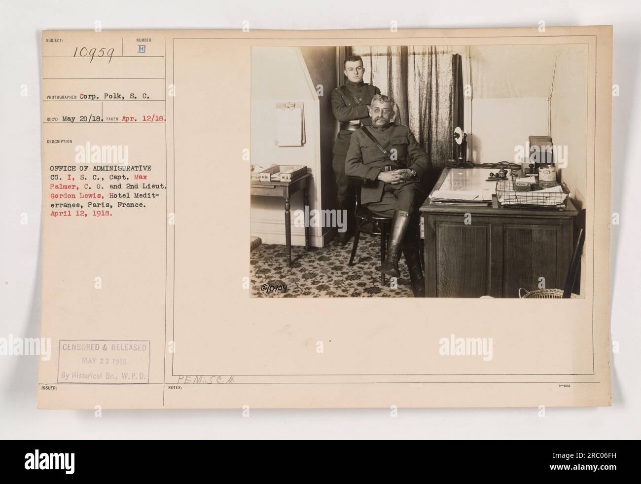 Captain max palmer hi-res stock photography and images - Alamy