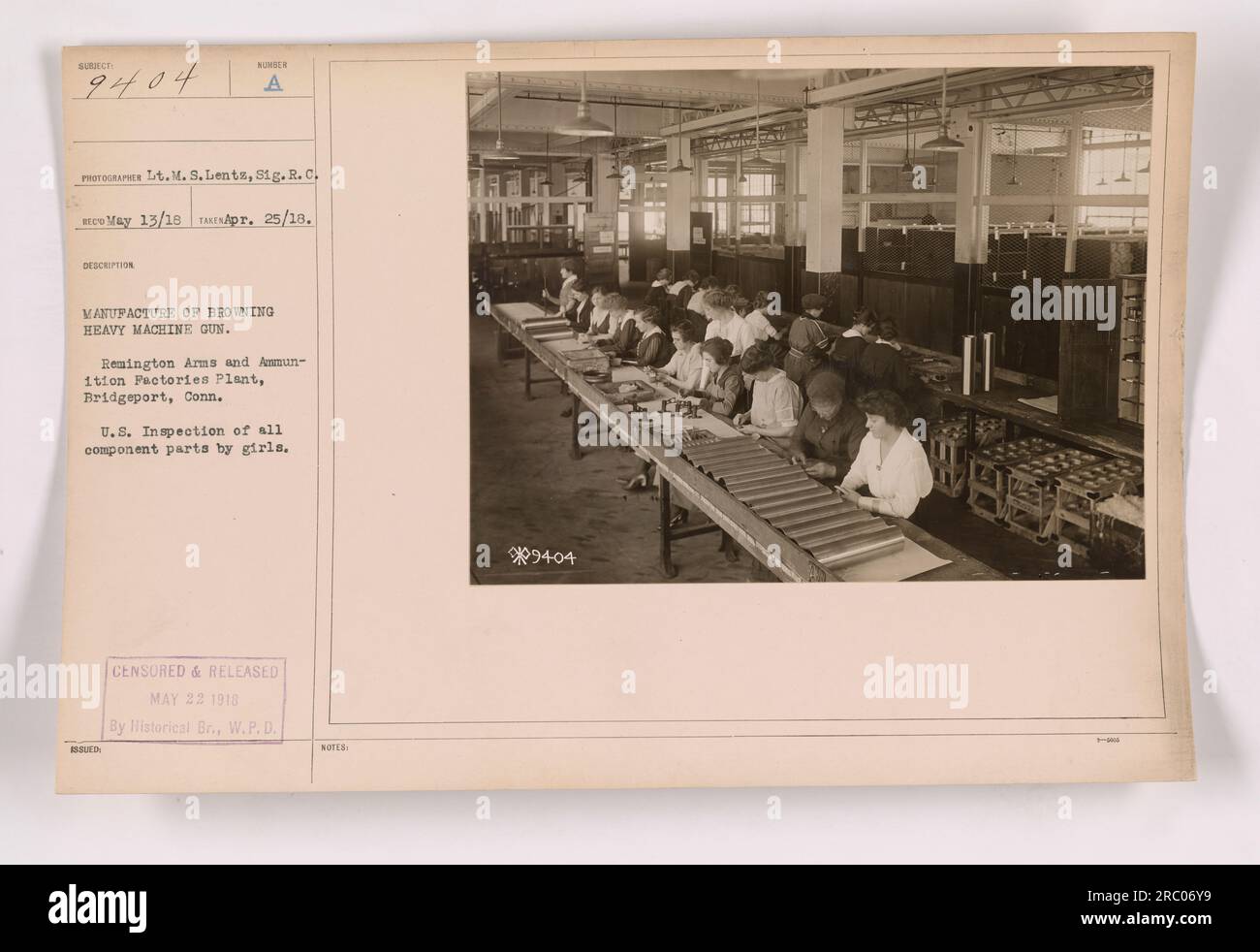 Browning machine gun manufacturing process hi-res stock photography and ...