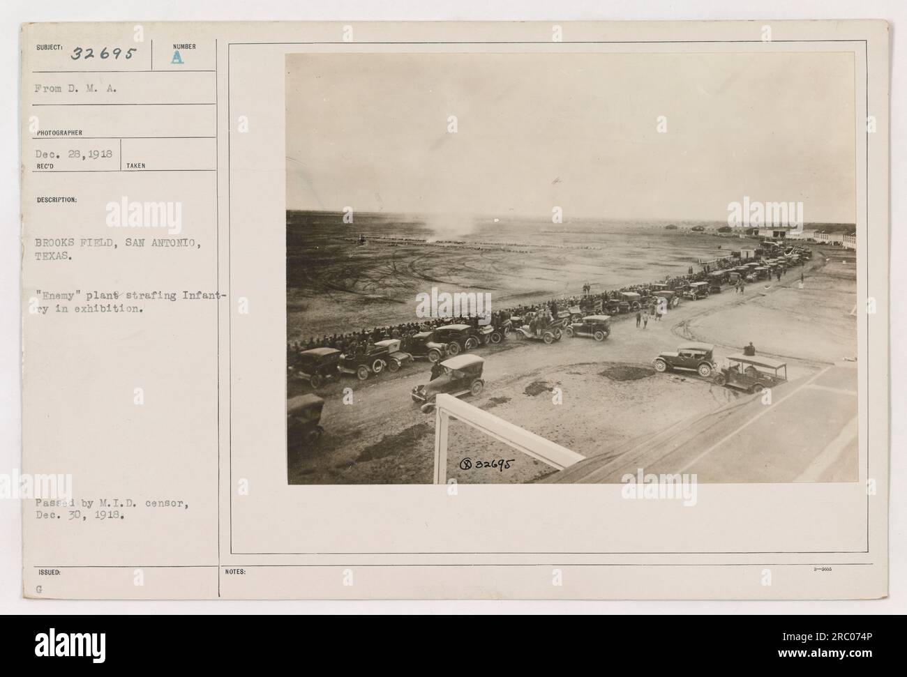 American soldiers at Brooks Field in San Antonio, Texas participate in ...