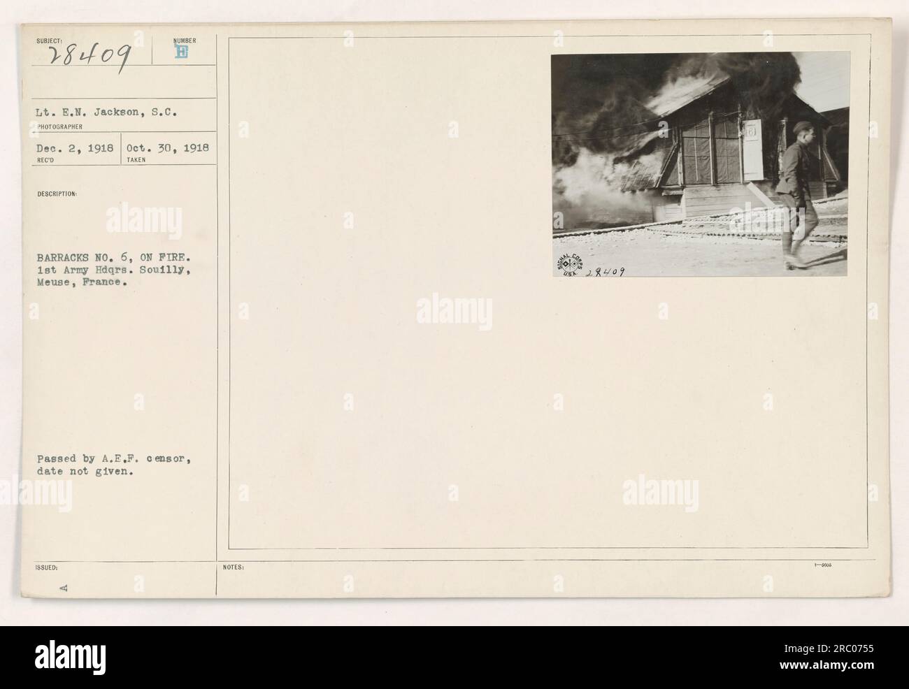 1st army headquarters barracks fire hi-res stock photography and images ...