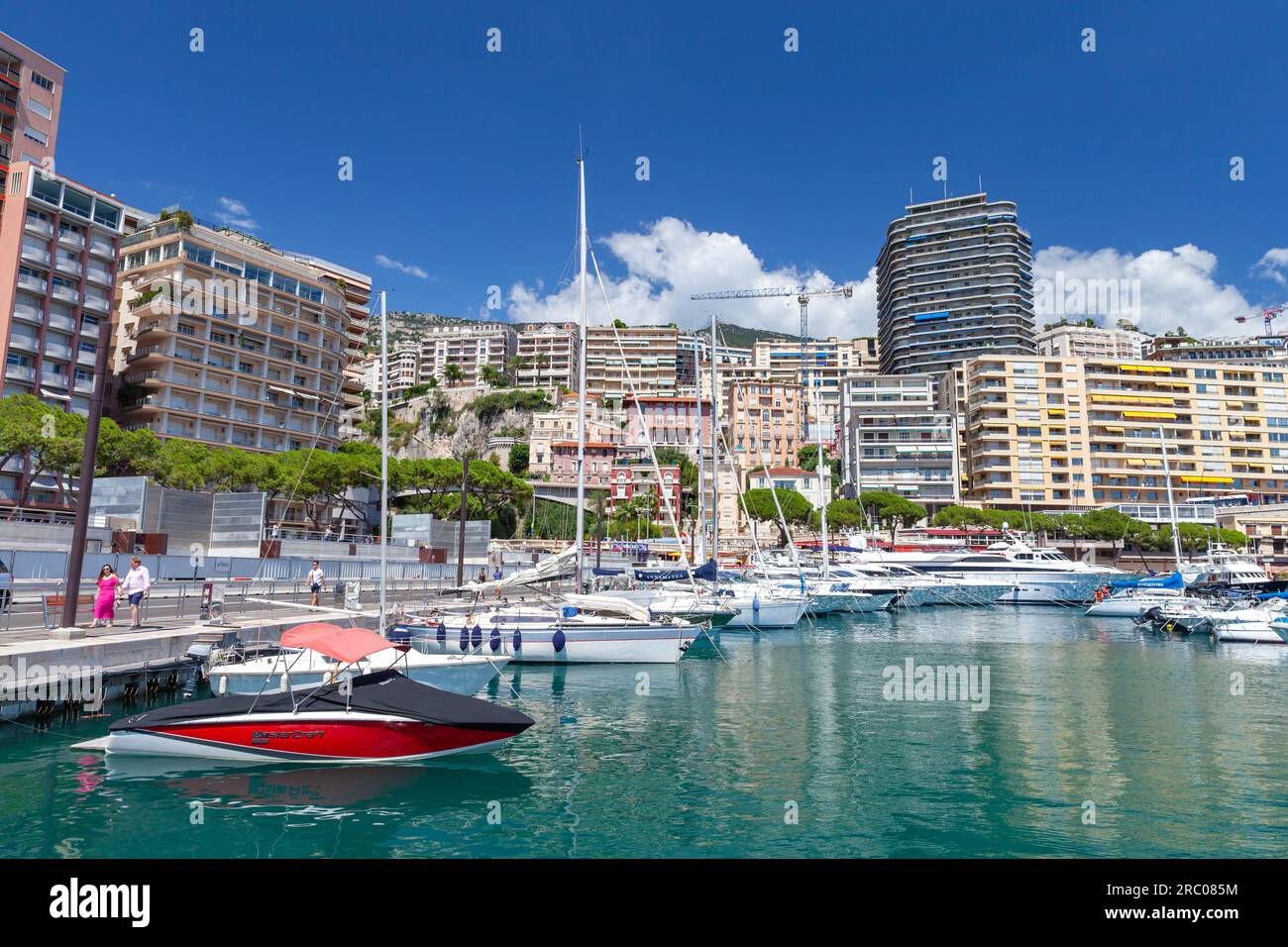 Monte carlo marina walk hi-res stock photography and images - Alamy