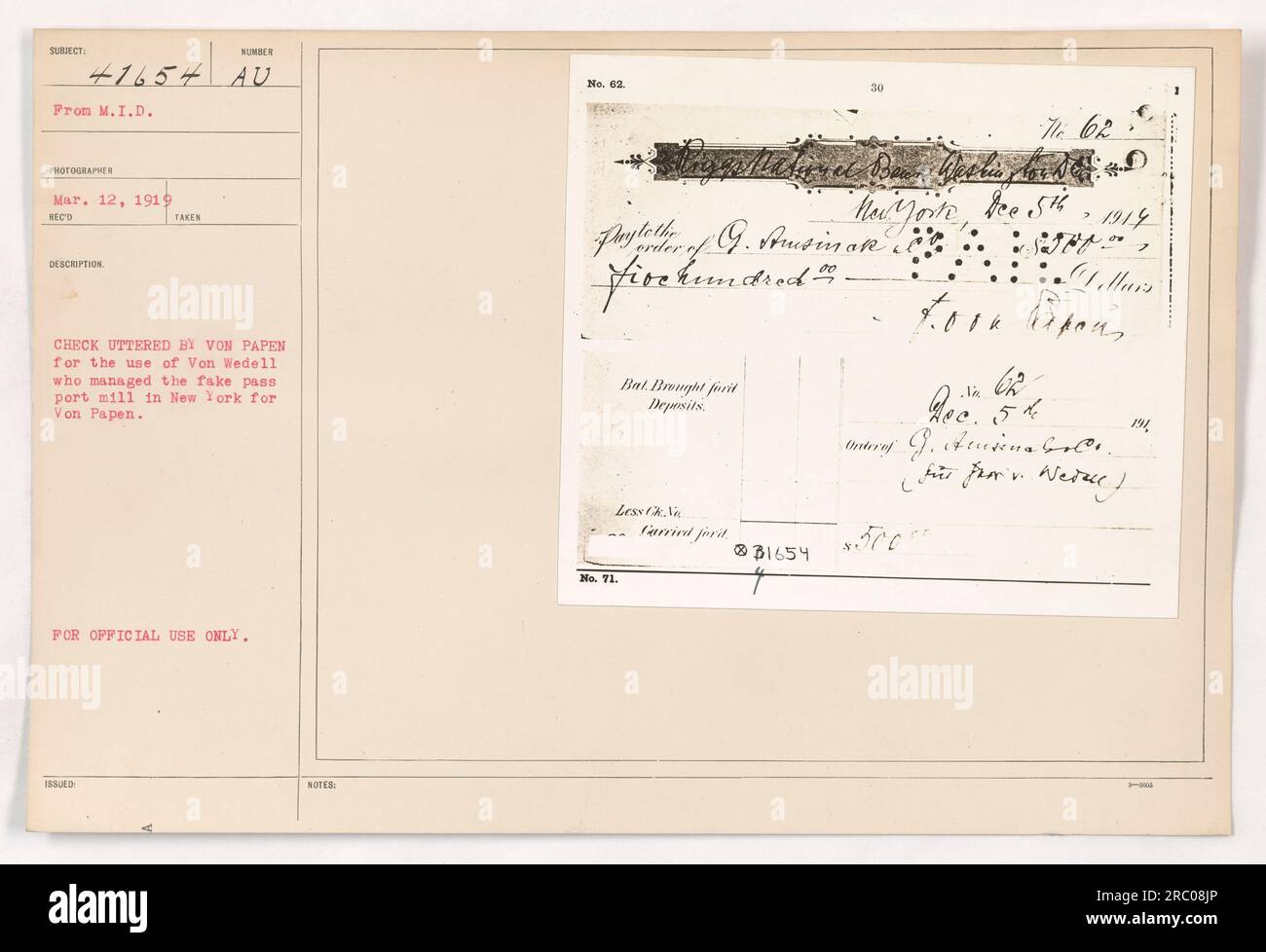 Bee 5th 1914 hi-res stock photography and images - Alamy