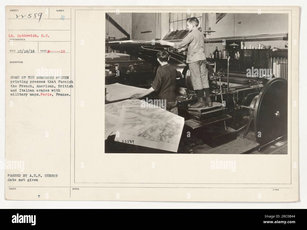 Modern printing presses hi-res stock photography and images - Alamy
