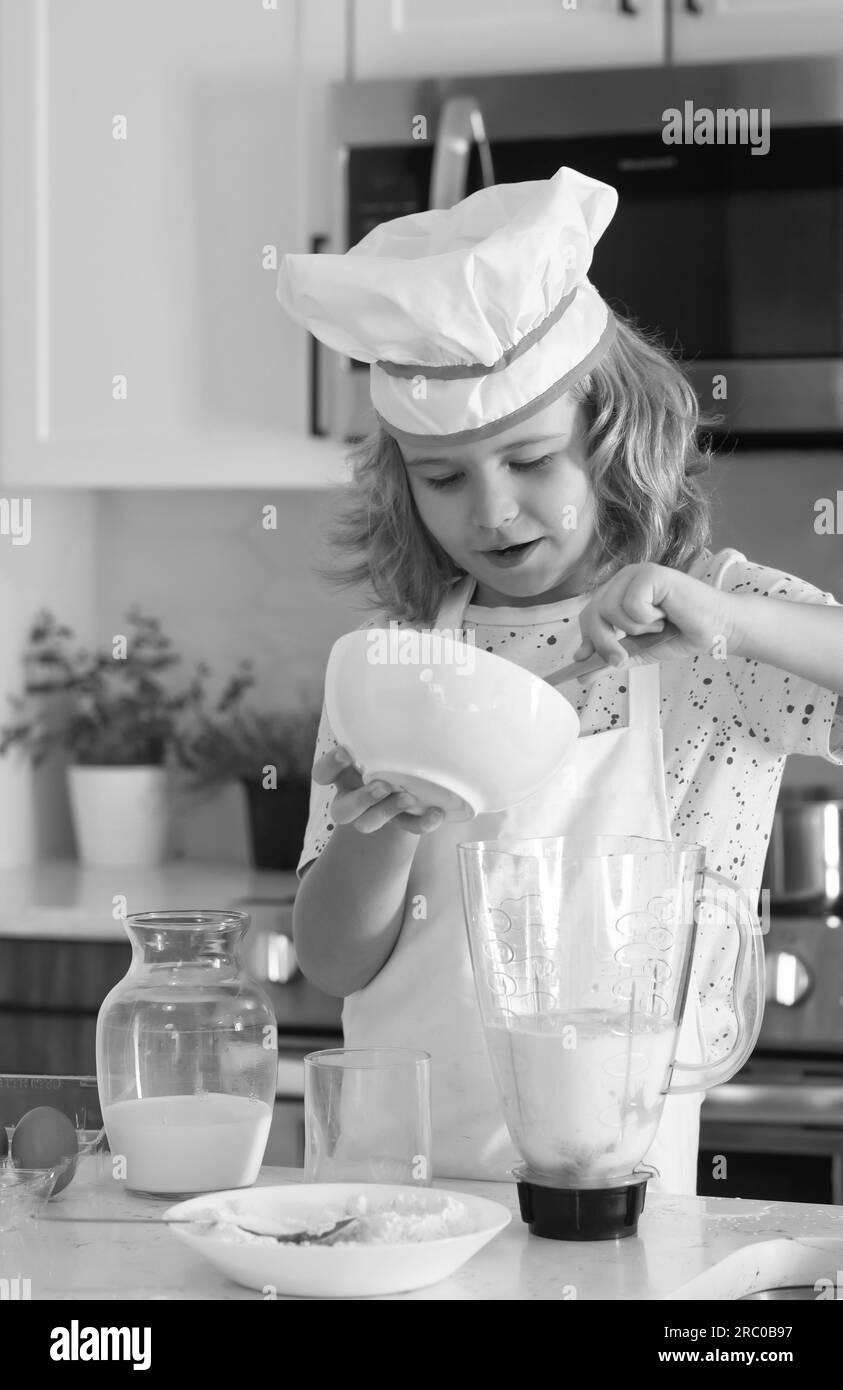 Meal kid Black and White Stock Photos & Images - Alamy