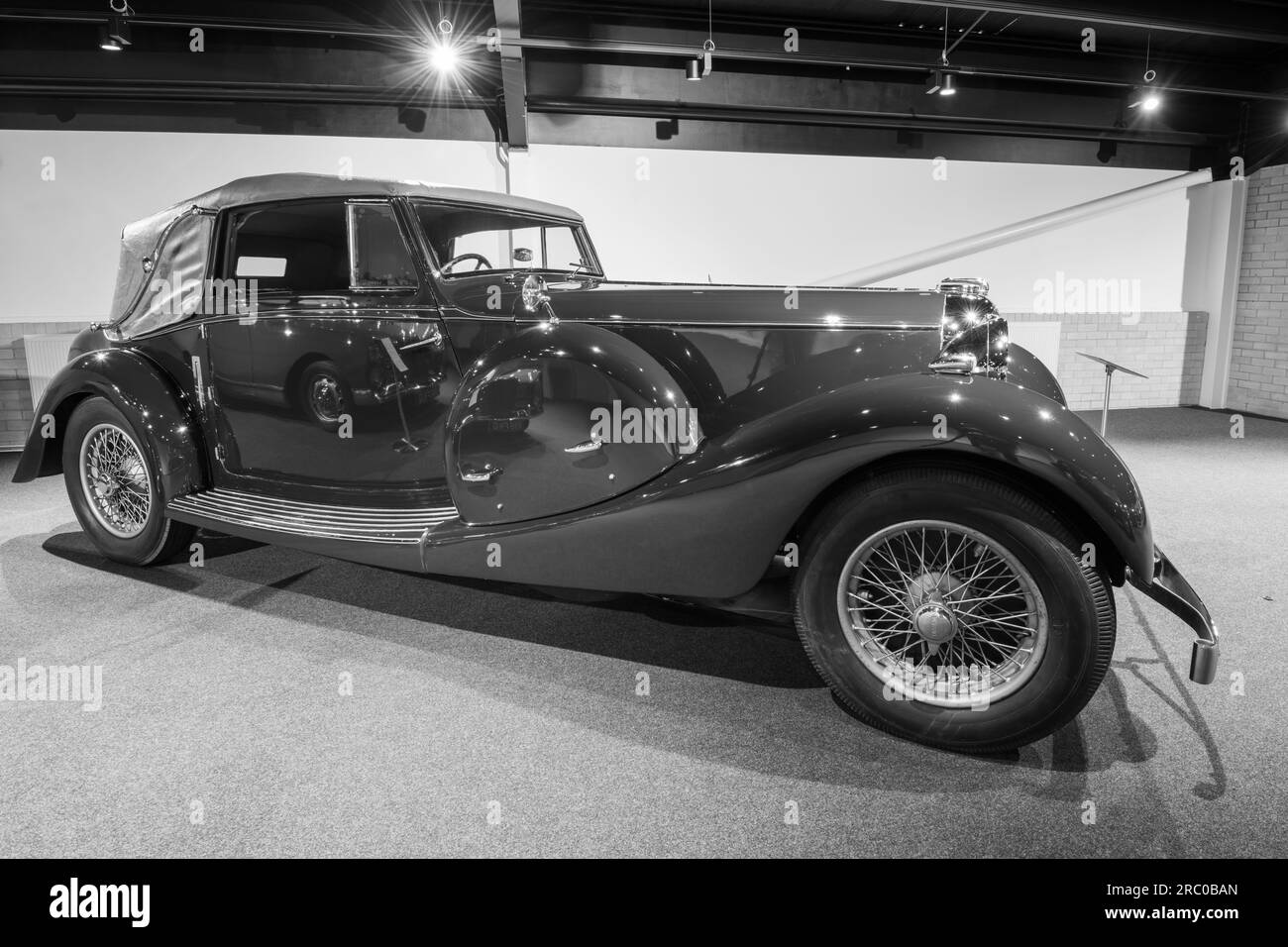 Coupe blue Black and White Stock Photos & Images - Alamy