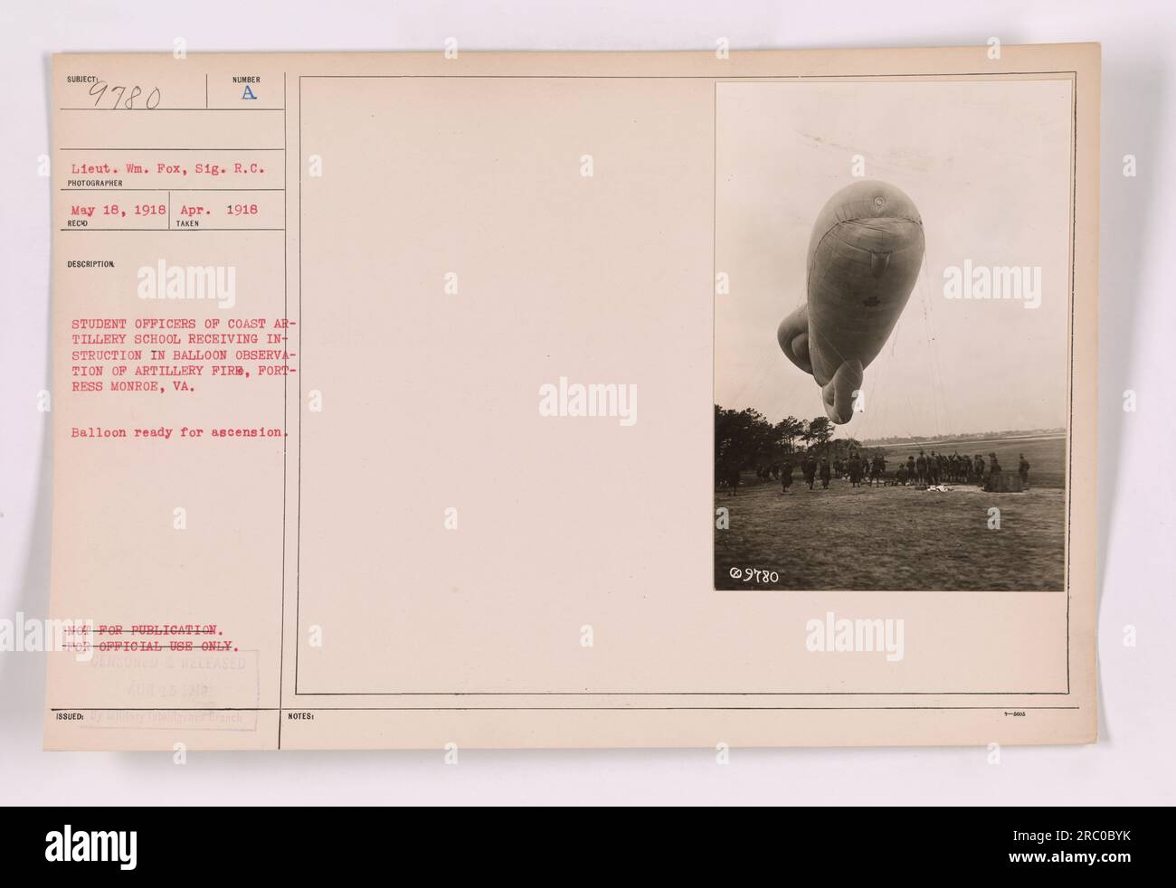 Student officers of the Coast Artillery School at Fortress Monroe ...