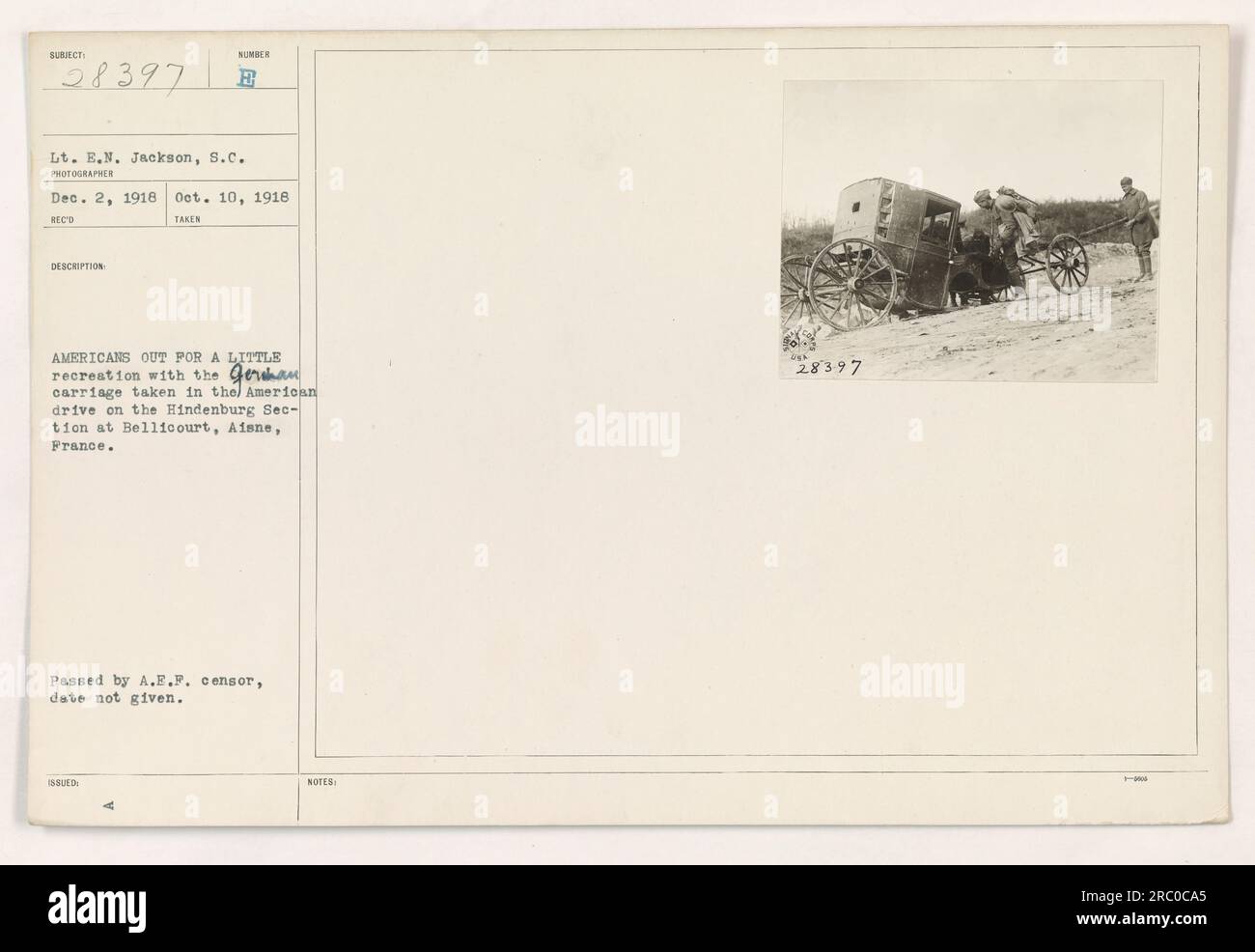 American soldiers enjoy some recreation time with a captured German ...