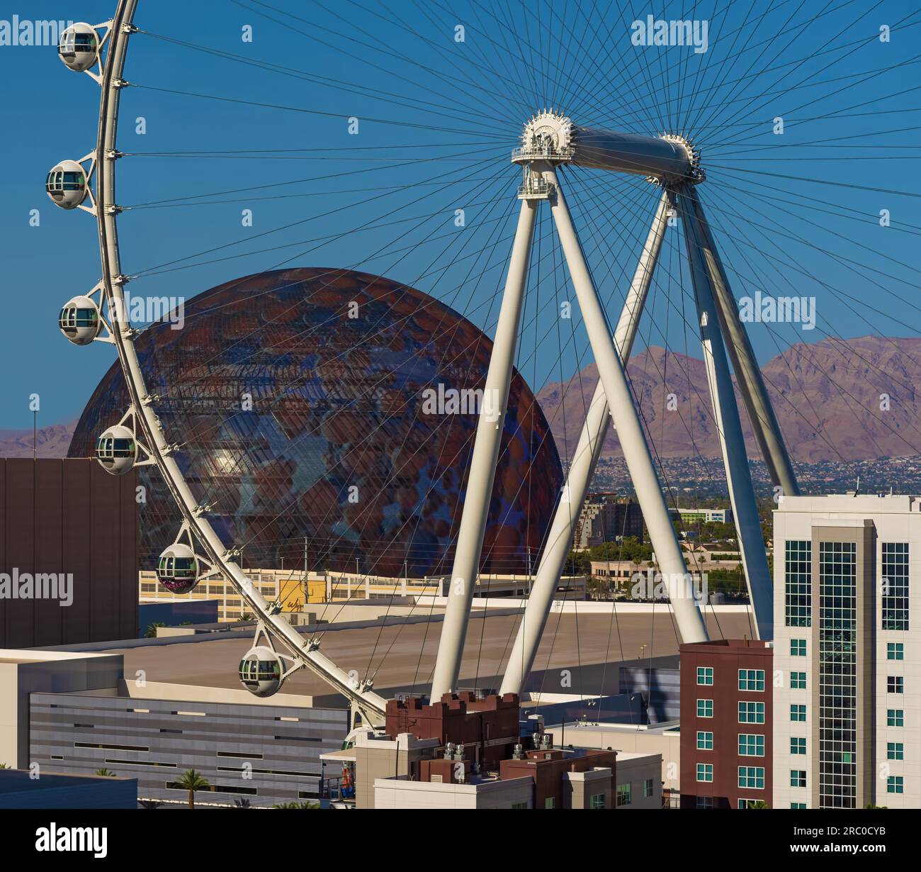 High roller observation wheel hi-res stock photography and images - Alamy