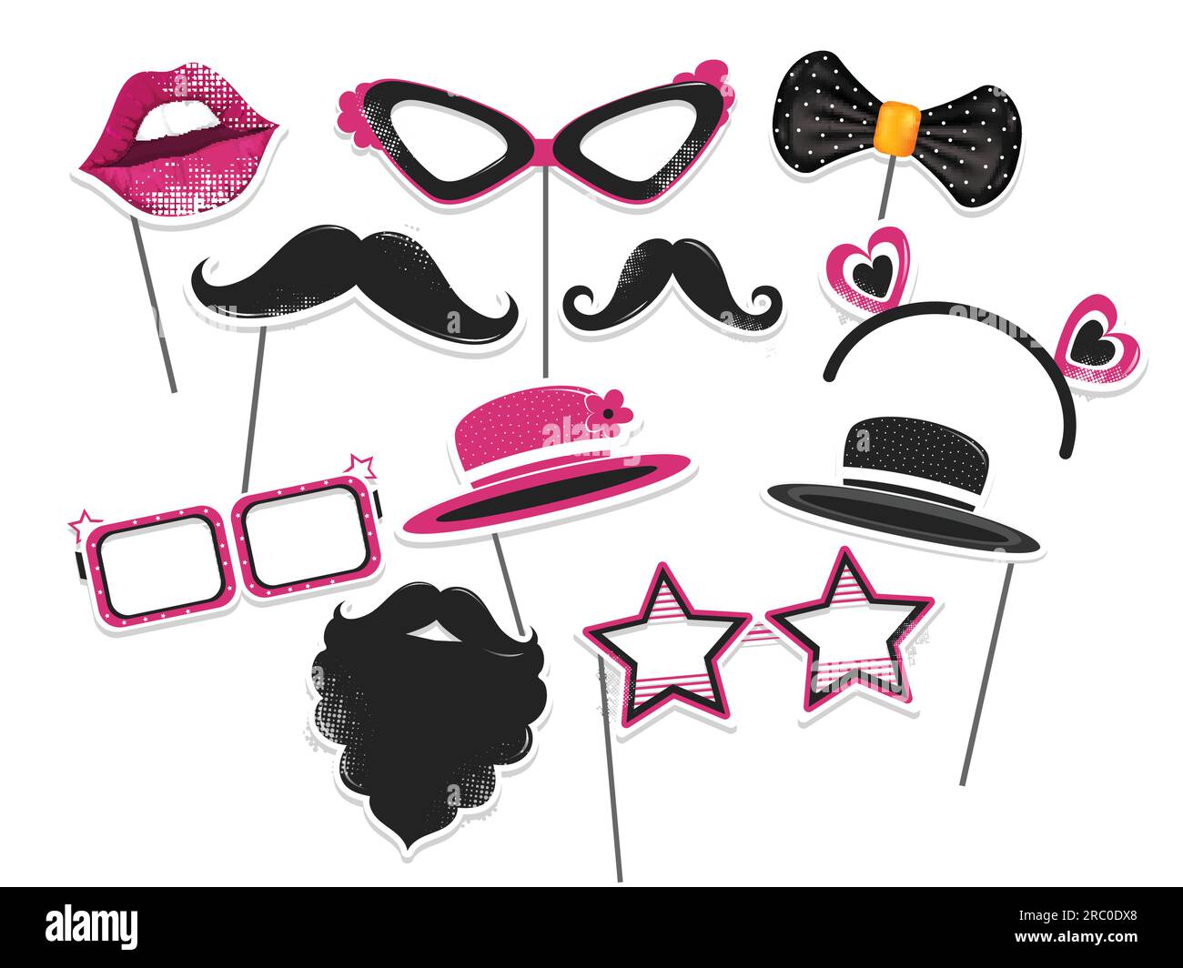 Photo booth vector vectors hi-res stock photography and images - Alamy