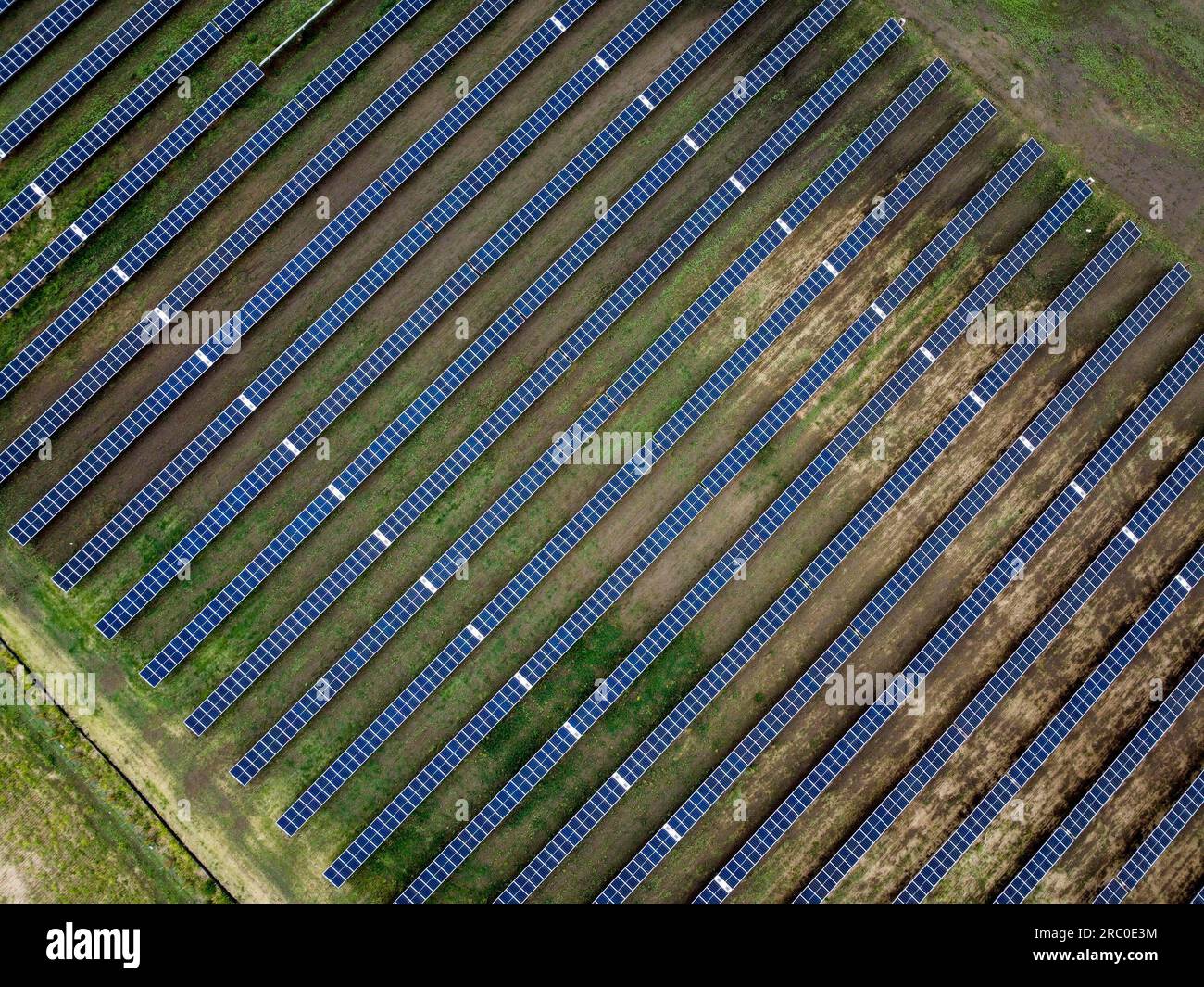 Solar panels are shown at the Michichi Solar project near Drumheller ...