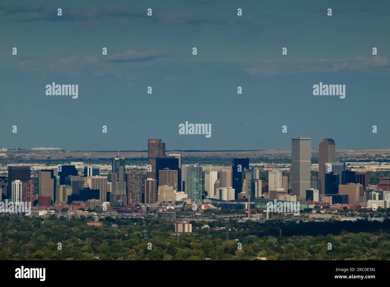 Aerial of denver airport hi-res stock photography and images - Alamy