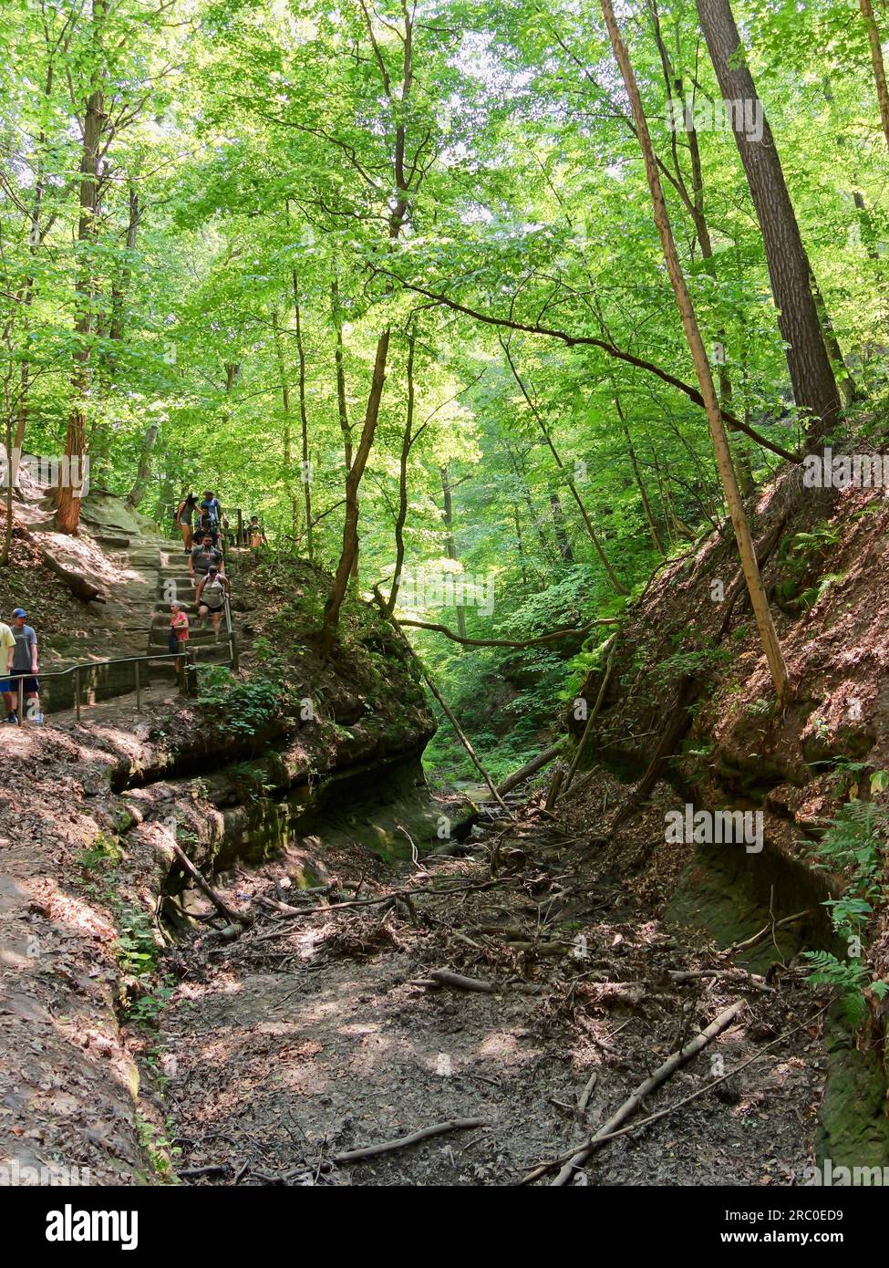 Oglesby, Illinois - June 23, 2023: Starved Rock State Park in IL with ...