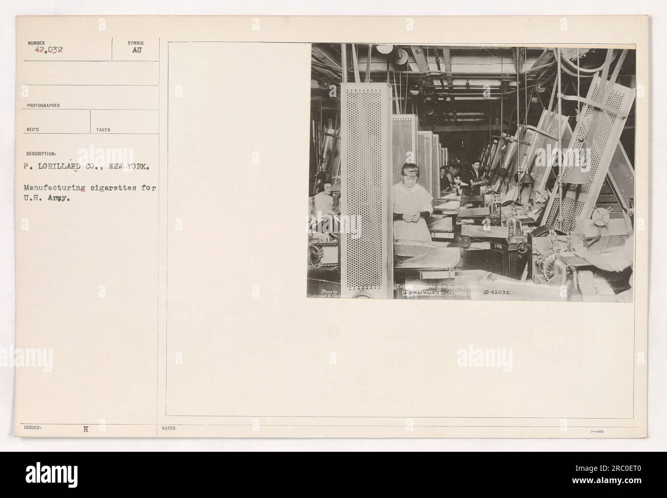 Us army cigarette production hi-res stock photography and images - Alamy