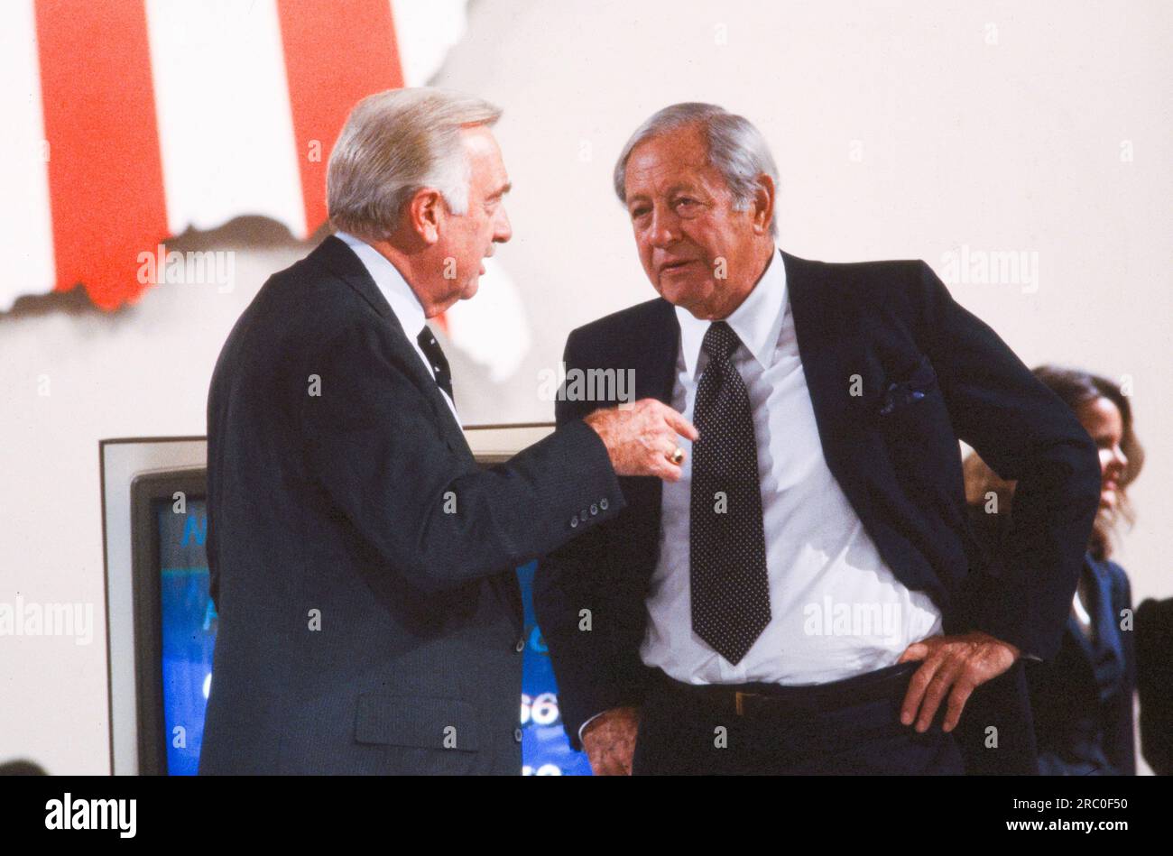 Walter Cronkite, American broadcaster - CBS News during presidential ...