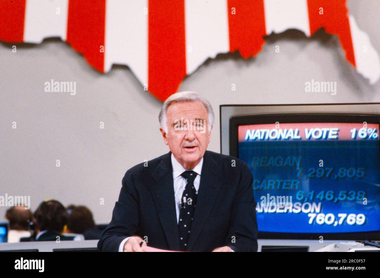 News anchor 1970s hi-res stock photography and images - Alamy