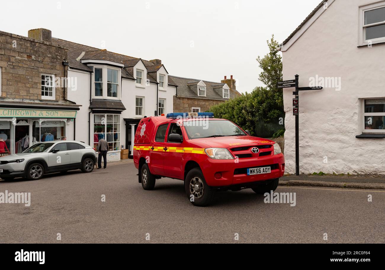 Hugh Town, St Marys, Scilly Isles, UK . 10 June 2023. Scilly Isles ...