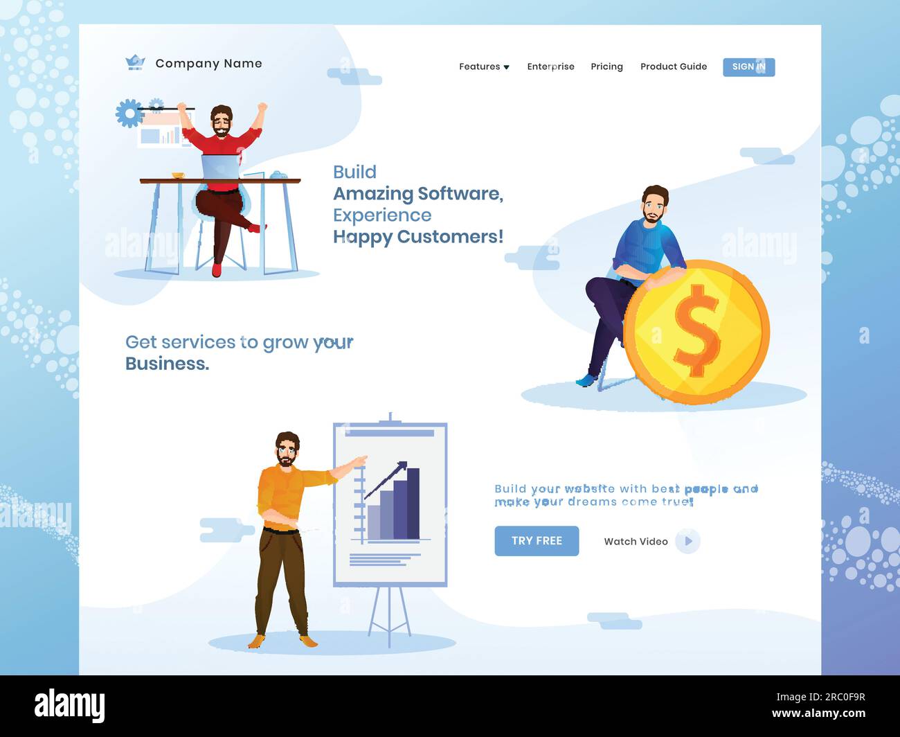 Worker based Stock Vector Images - Alamy