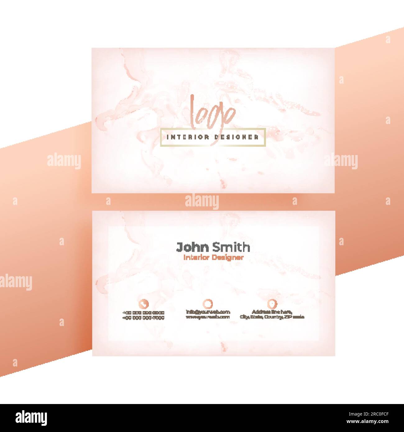 Interior Designer Business Card Template
