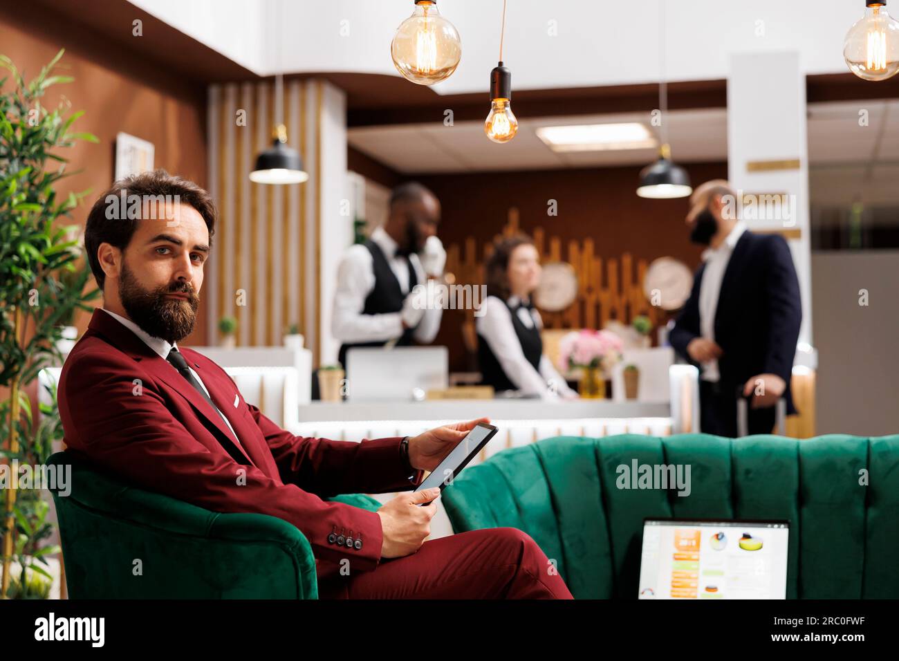 Waiting for an important guest hi-res stock photography and images - Alamy