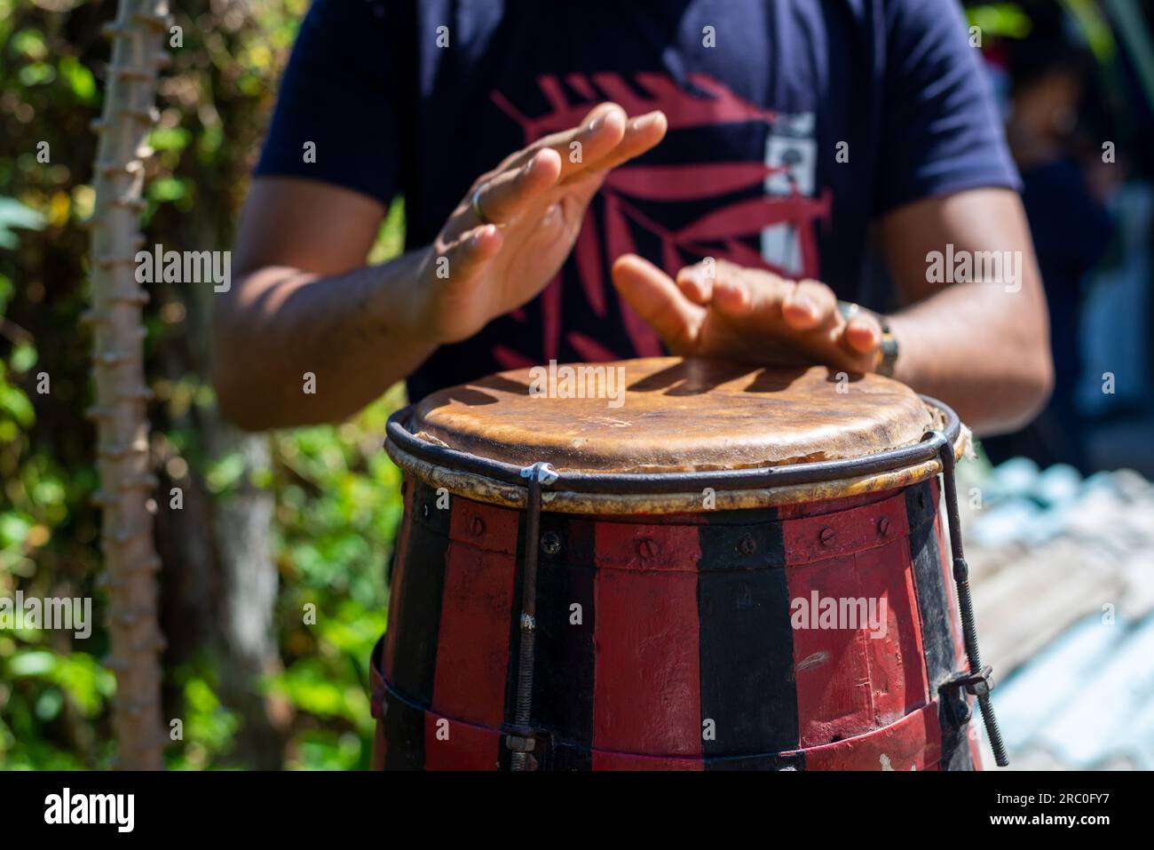 Candomble drum hi-res stock photography and images - Alamy