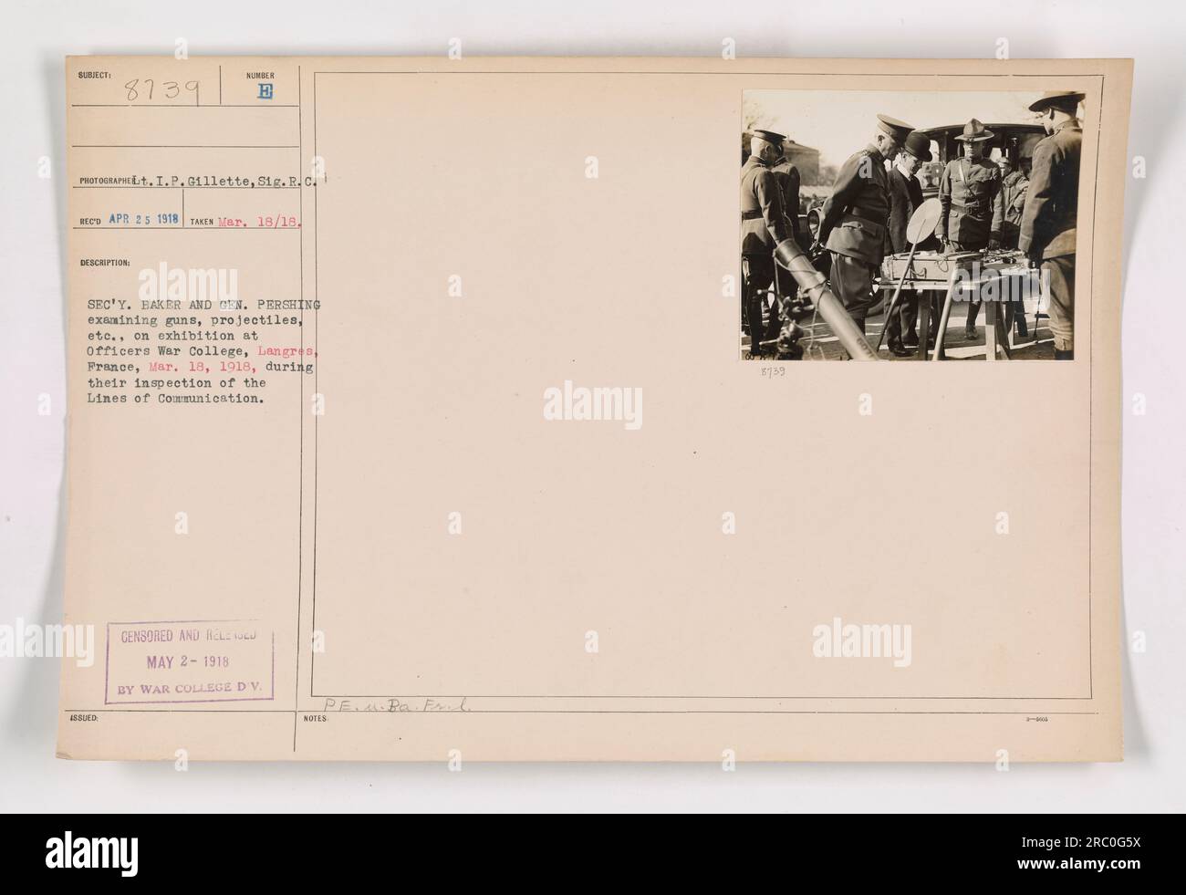 Wartime equipment inspection hi-res stock photography and images - Alamy