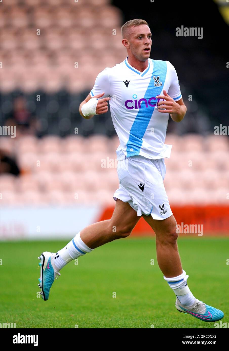 Crystal Palace's Killian Phillips during a friendly match at The Hive ...