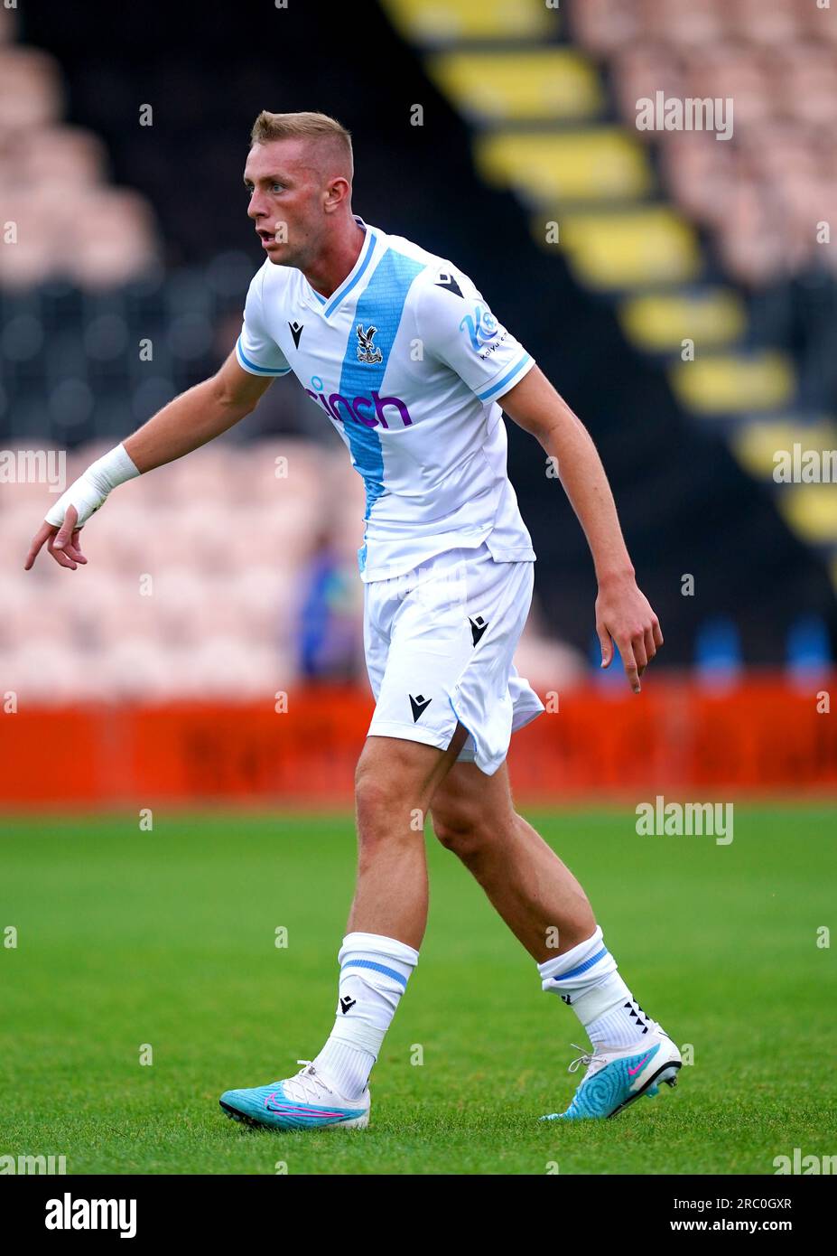 Crystal Palace's Killian Phillips during a friendly match at The Hive ...