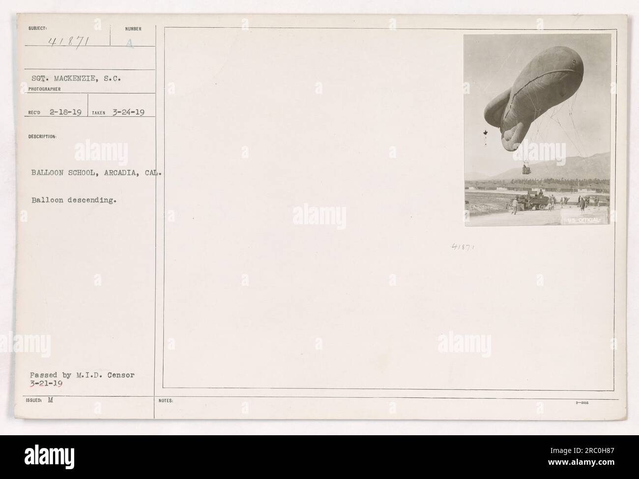 Sgt. Mackenzie, an S.C. photographer, captured this image at Balloon ...