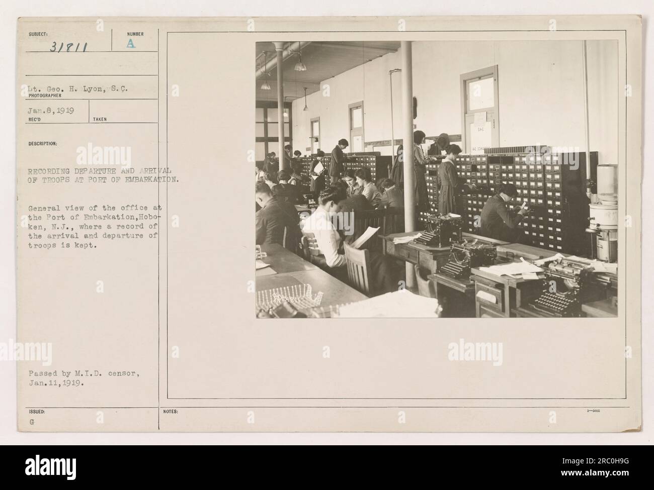 Troop embarkation procedures hi-res stock photography and images - Alamy