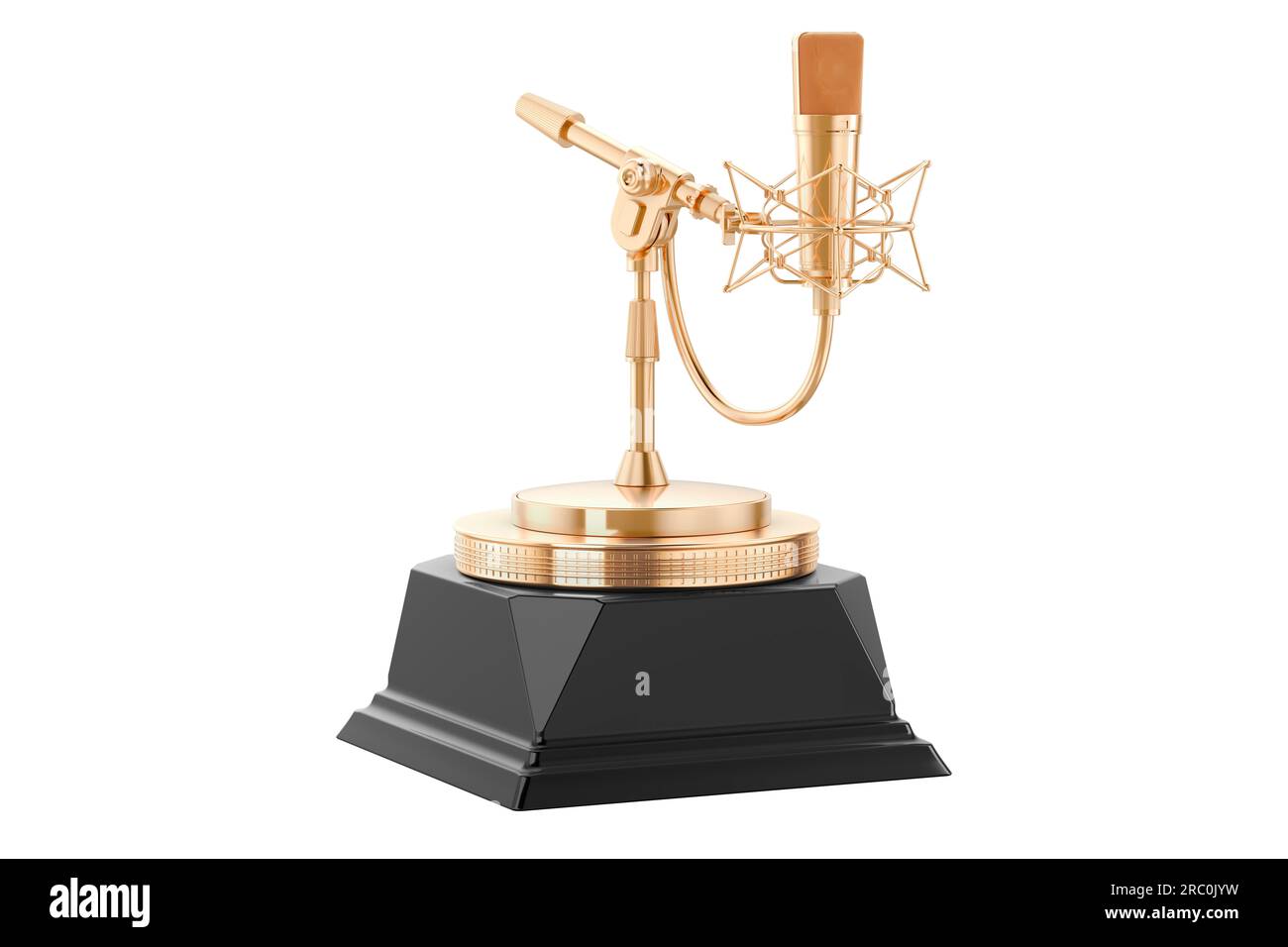 Golden Diaphragm condenser studio microphone with shock-mount Award ...