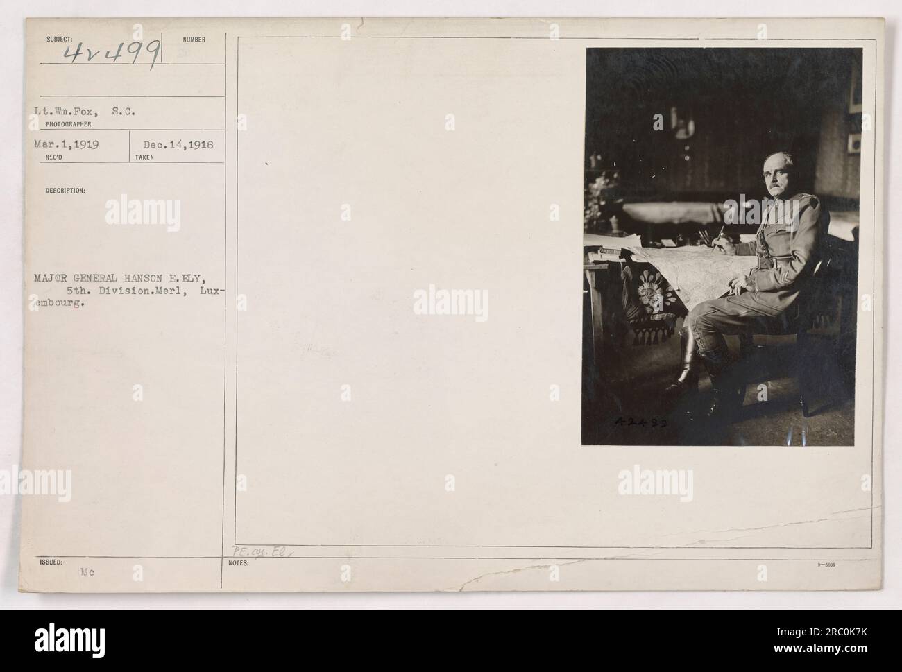 Reco mar 1 1918 taken description number e hi-res stock photography and ...