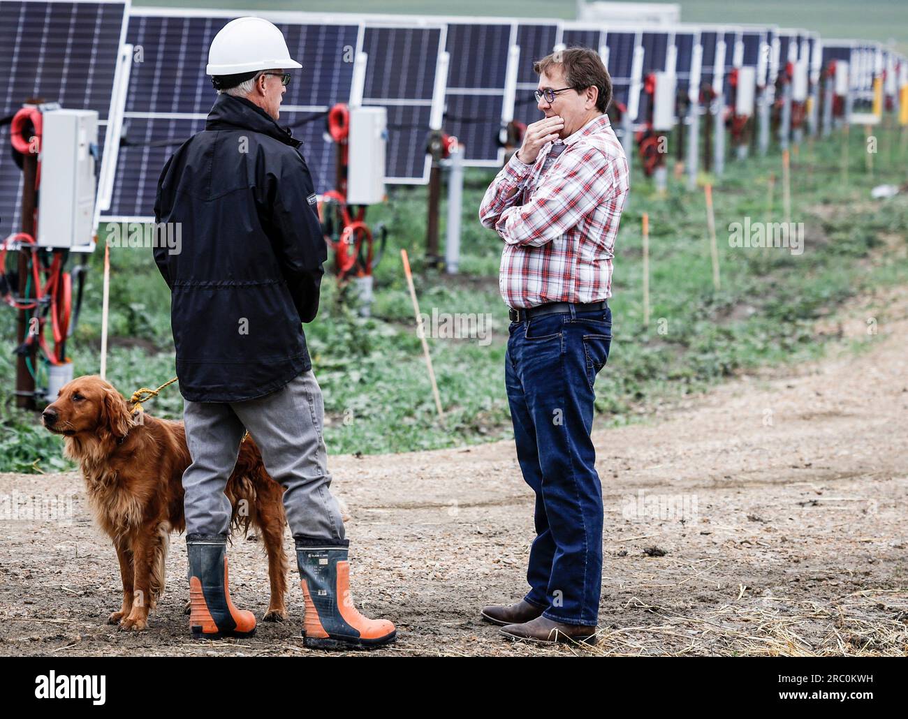 Drumheller, Canada. 11th July, 2023. Minister of Natural Resources ...