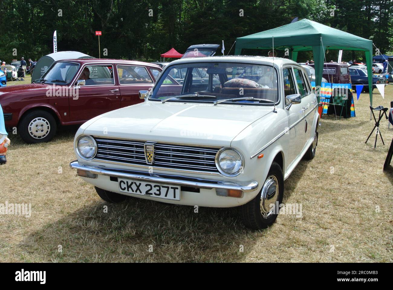 A 1979 Austin Maxi parked on display at the 48th Historic Vehicle ...