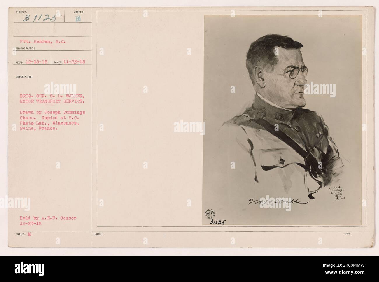 Brig gen s l walker hi-res stock photography and images - Alamy