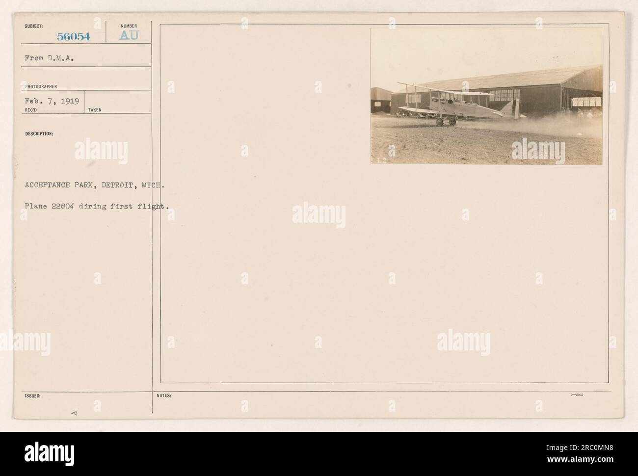 Plane 22804 takes off on its maiden flight at Acceptance Park in ...