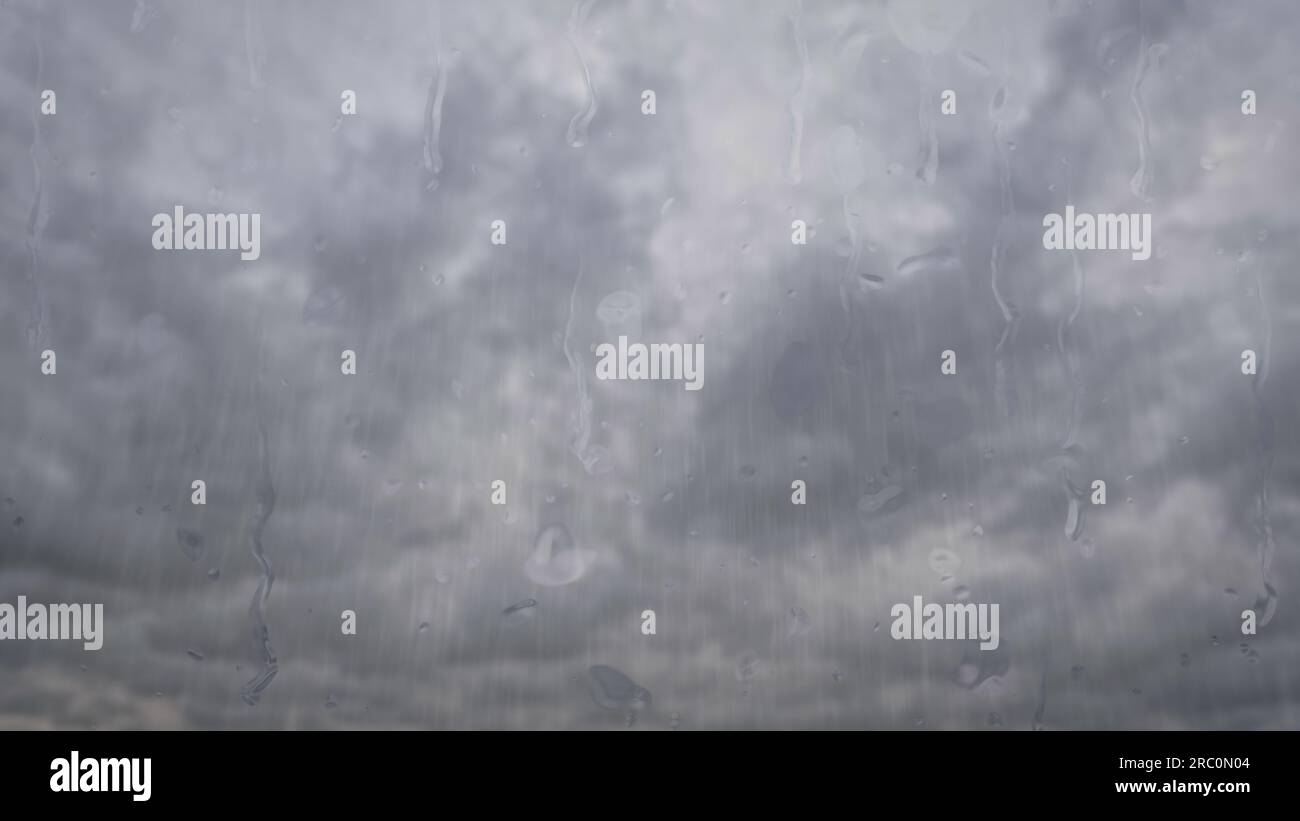 raining on sky with clouds - pretty weather background - photo of ...