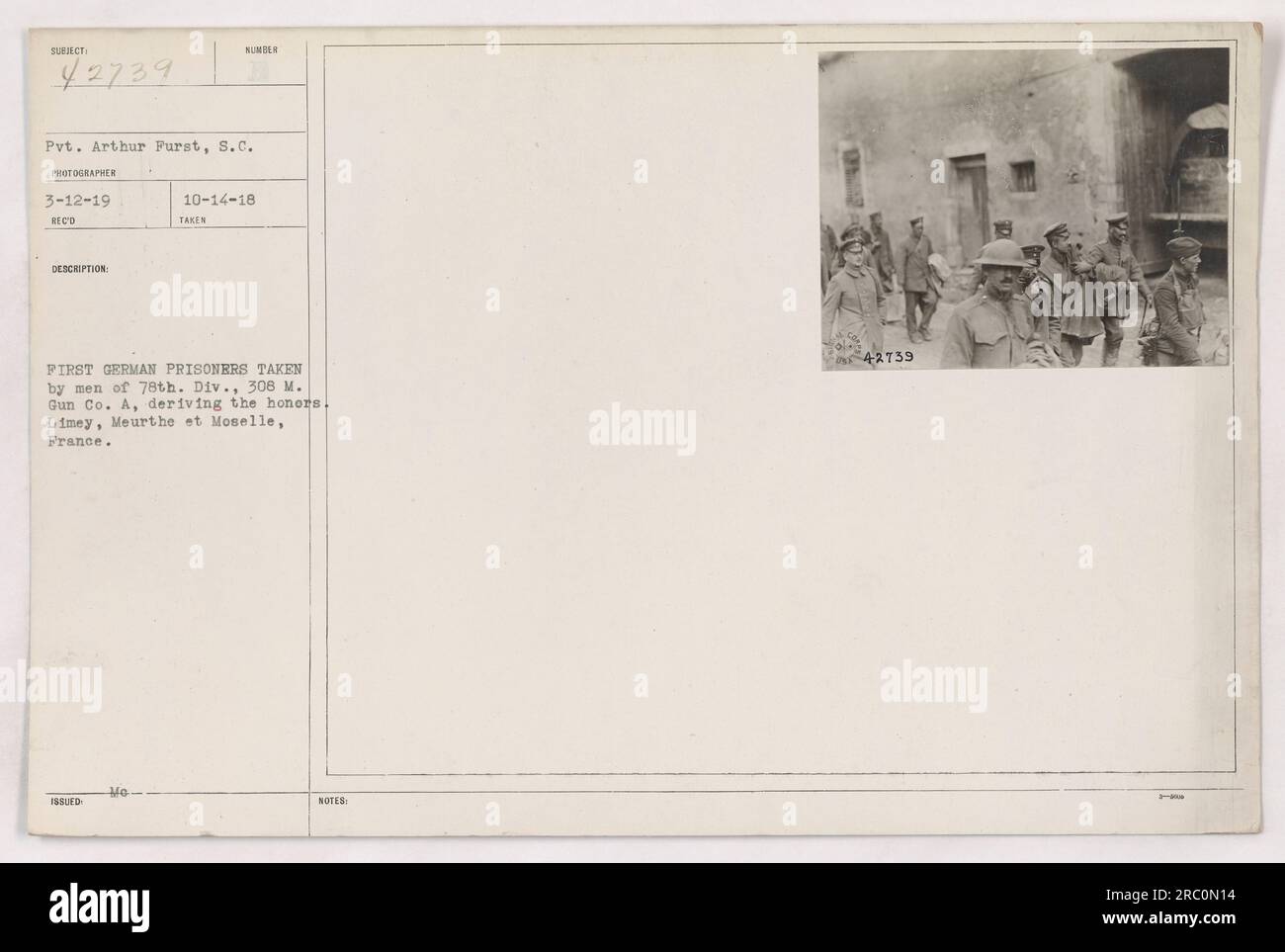 308th machine gun company hi-res stock photography and images - Alamy