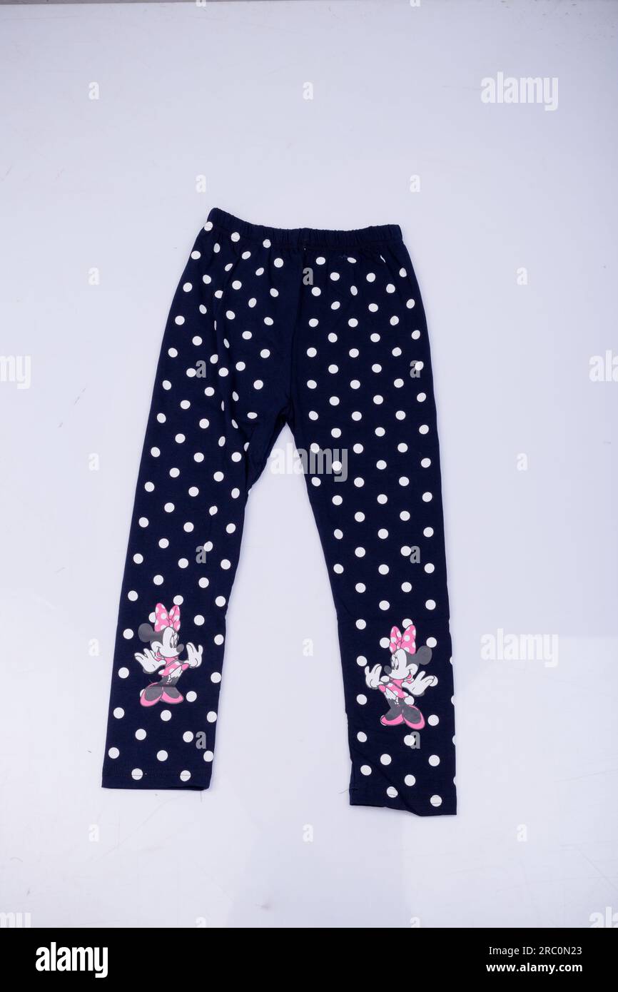 Clothe cloth small kids children outfits display Stock Photo - Alamy