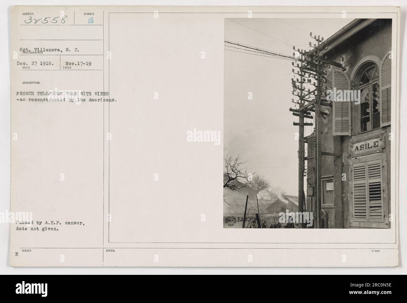 French telephone pole hi-res stock photography and images - Alamy