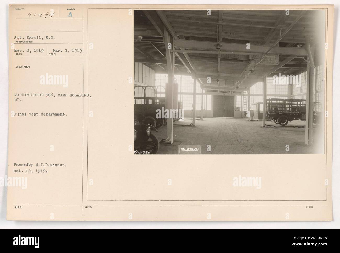 Holabird military base hi-res stock photography and images - Alamy
