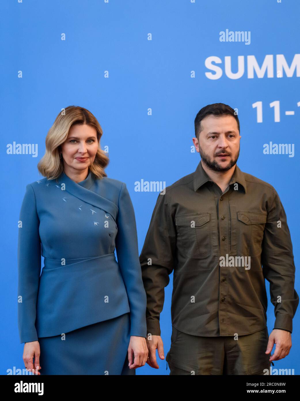 Volodymyr zelensky nato summit 2023 vilnius hi-res stock photography ...