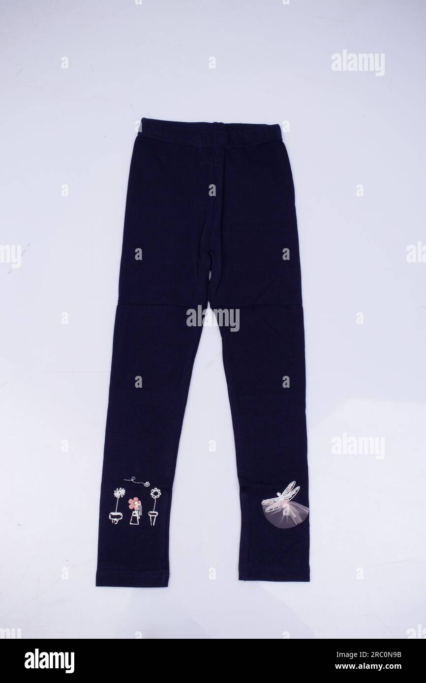 Clothe cloth small kids children outfits display Stock Photo - Alamy