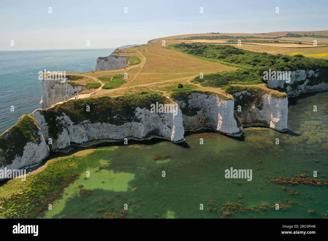 Take in breathtaking Aerial Drone views of the Jurassic coast and ...