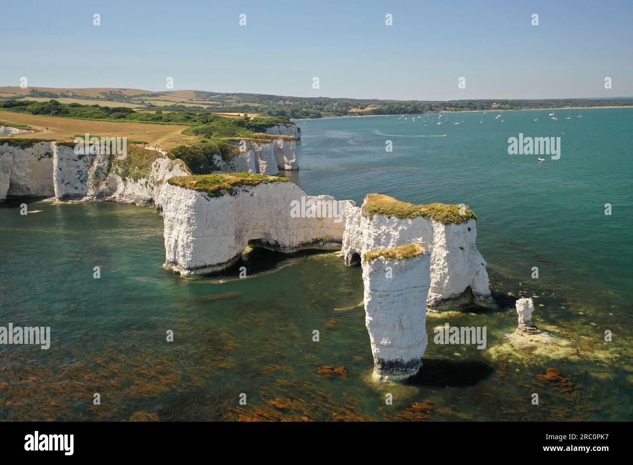 Take in breathtaking Aerial Drone views of the Jurassic coast and ...