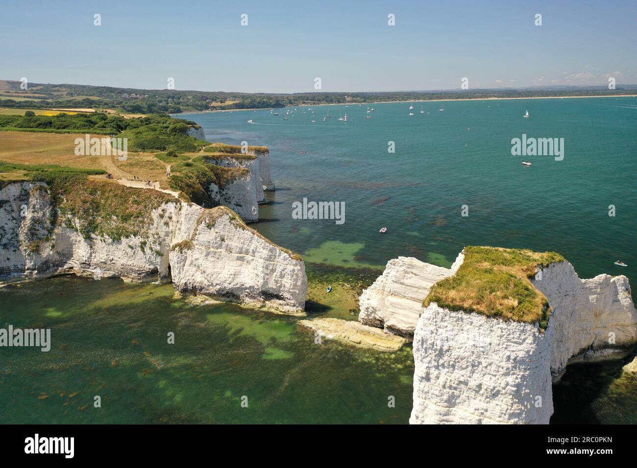 Take in breathtaking Aerial Drone views of the Jurassic coast and ...