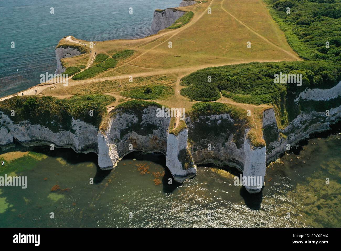 Take in breathtaking Aerial Drone views of the Jurassic coast and ...