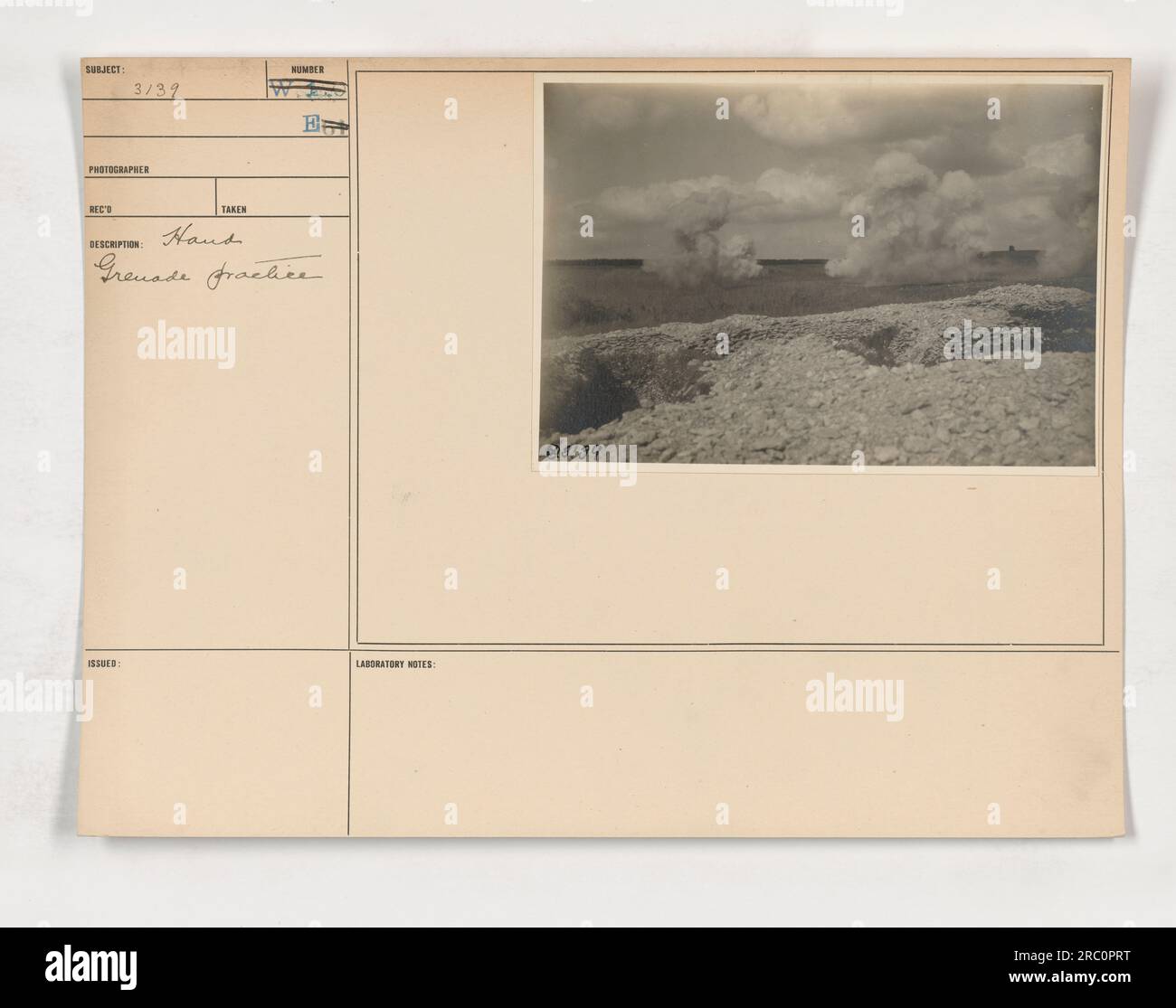 Hand grenade practice drill hi-res stock photography and images - Alamy